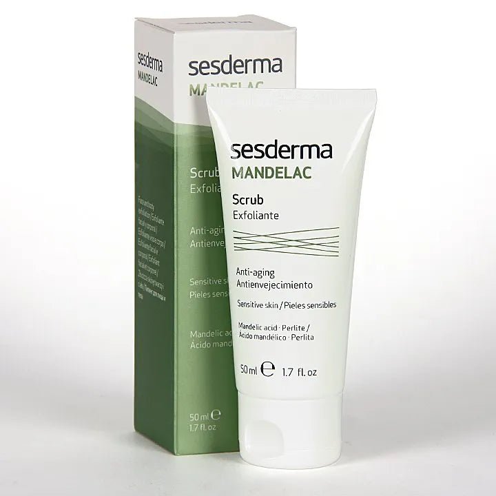 MANDELAC SCRUB CARA Y CUERPO X50ML - Tienda Piel
